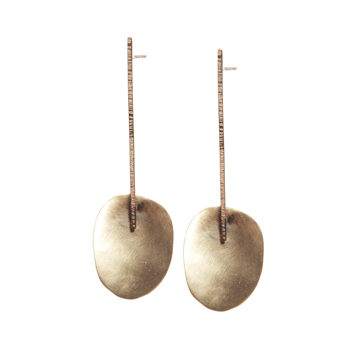 elise long drop studs | handmade in brooklyn | blanca monrós gómez