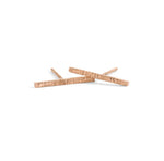 matte bar studs | handmade in brooklyn | blanca monrós gómez